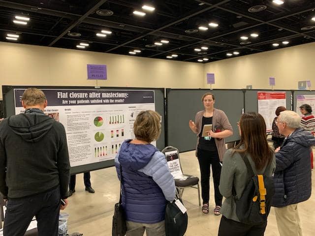 Our Poster at SABCS 2019 - Not Putting on a Shirt