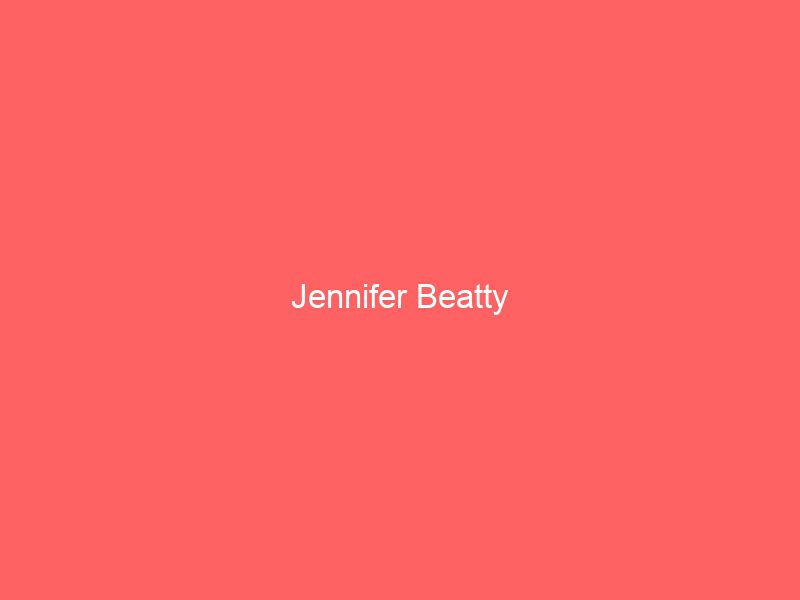 Jennifer Beatty - Not Putting on a Shirt